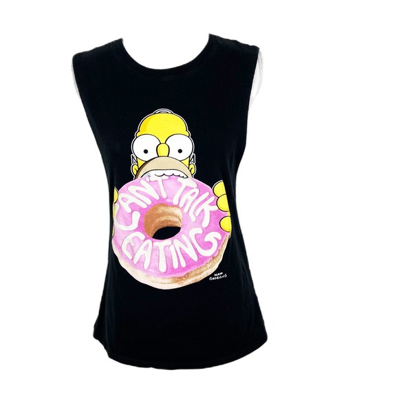Simpsons | Tops | The Simpsons Tank Top Women Small Forever 2 Homer ...